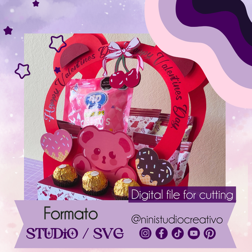 Porta golosinas osito de gomita | Nini Studio Creativo