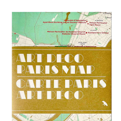 Art Deco Paris Map | & halt