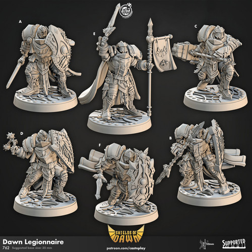Dawn Legionnaire | 3D Printed Miniatures