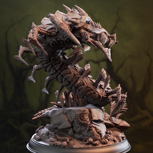 Eldritch Centipede Abomination - Monarch Conrad [75mm Base] by DM Stash ...