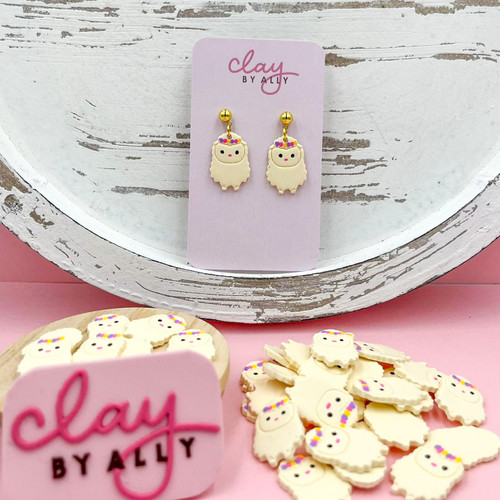 Flower Crown Sheep | Clay by Ally