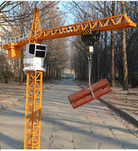 1:20 RC Tower Slewing Crane No.E563 | Playable Creation