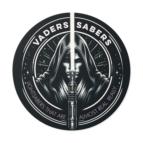 Round Vinyl Stickers | Vader's Sabers