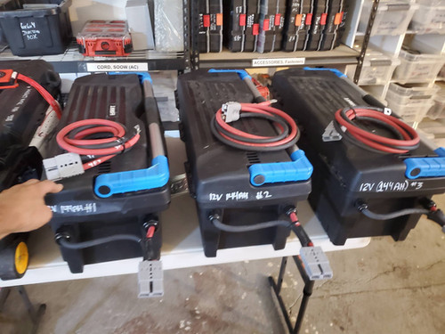 DOG-LIFEPO4-12V-VALENCE-4PK-144AH Series | Dragon off Grid