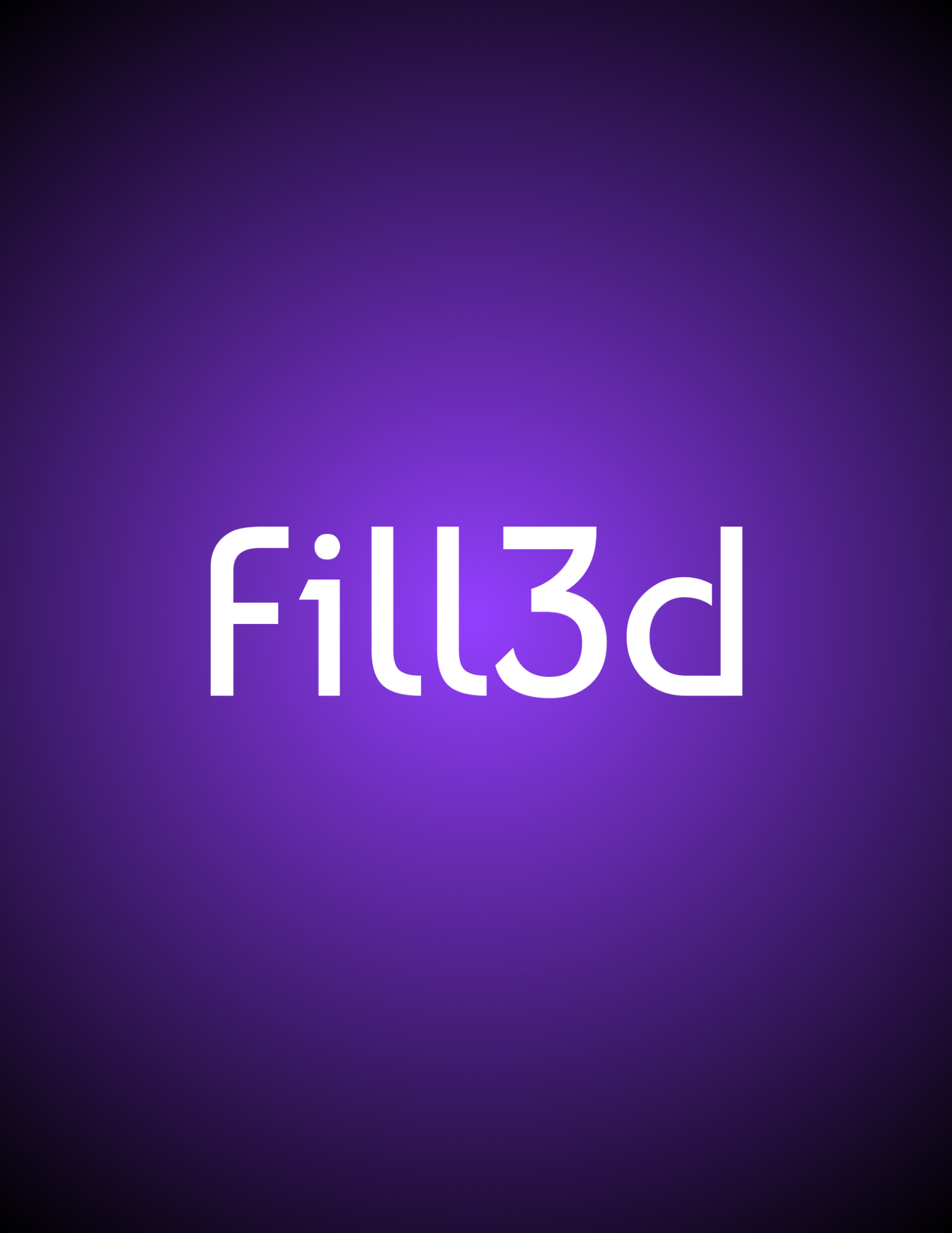 Fill 3D ai tool for Design