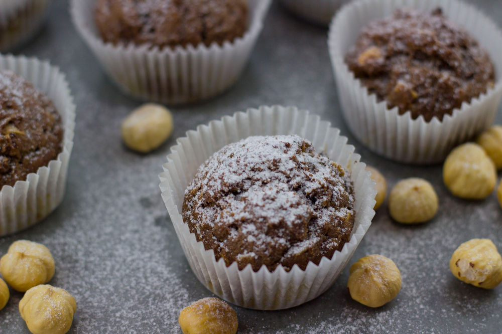 Chocolate Tofu Muffins