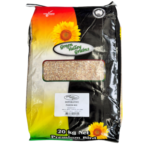 GREEN VALLEY GRAINS DEPURATIVE PIGEON MIX | Green Valley Grains