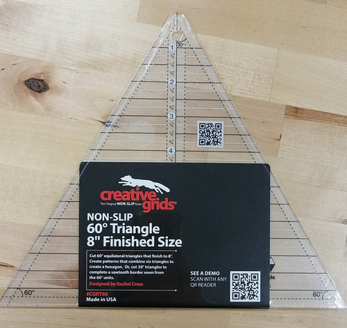 60 degree Ruler by Creative Grids | quiltsplus