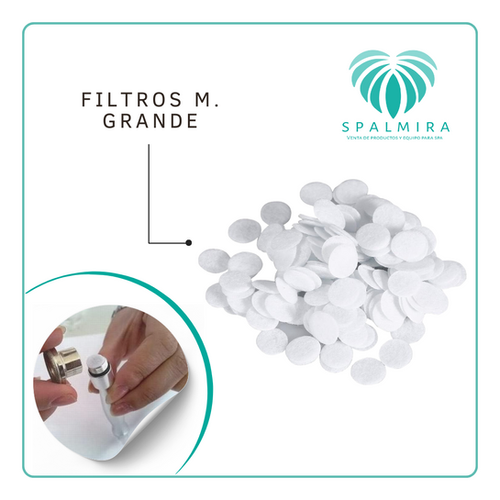 FILTRO MICRO GRANDE C/100 PZAS | Spalmira