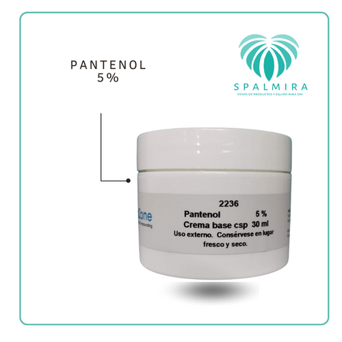 2236C PANTENOL 5% CREMA BASE CSP 30ML | Spalmira