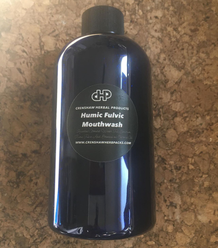 Humic Fulvic Acid Complex Mineral Mouth Wash | Crenshaw Herb Packs
