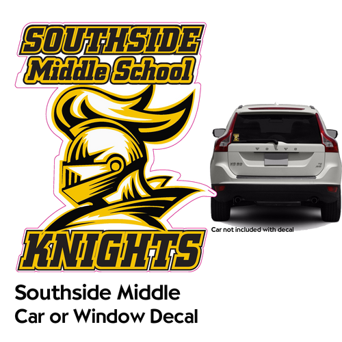 Southside Middle Car Window Decal | qualityimages2015
