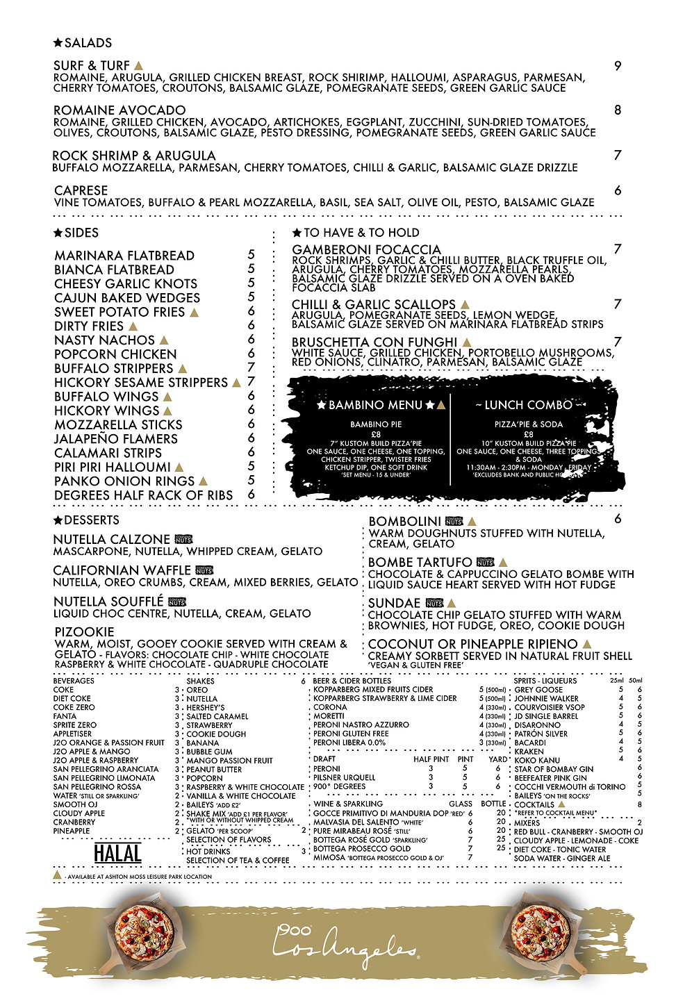 MENU | 900° Degrees