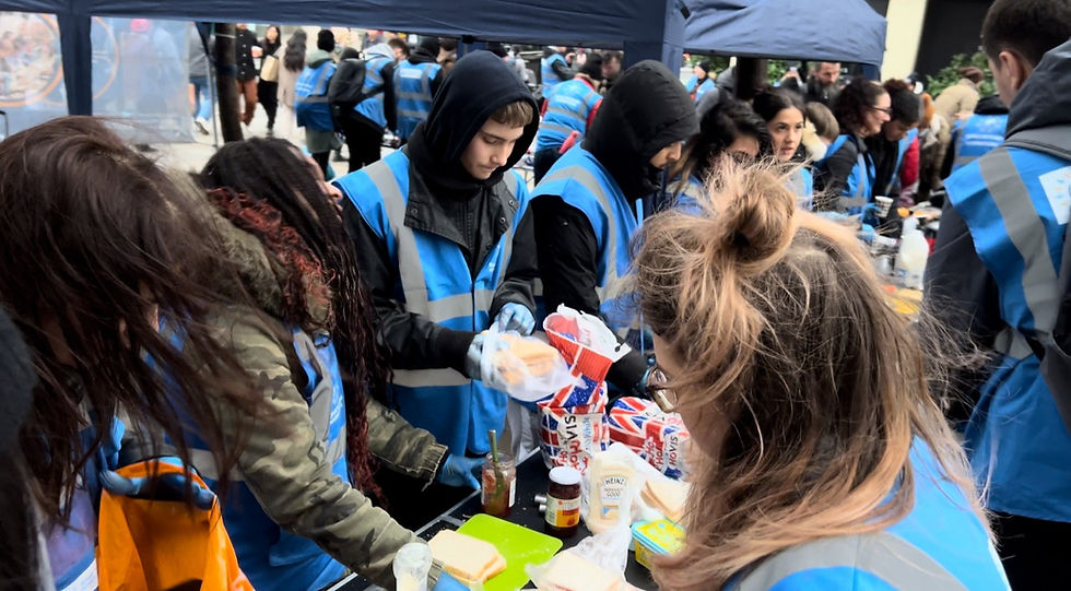 Community Outreach With Students and Staff from Tunmarsh School