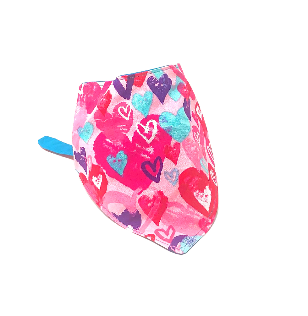 Appliquéd Heart Bandana | dogni.com