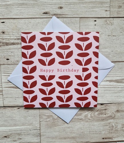 Bold Bloom Birthday Card | May I Design