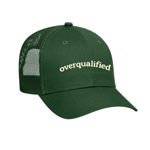 Overqualified Trucker Hat | Durand Bernarr