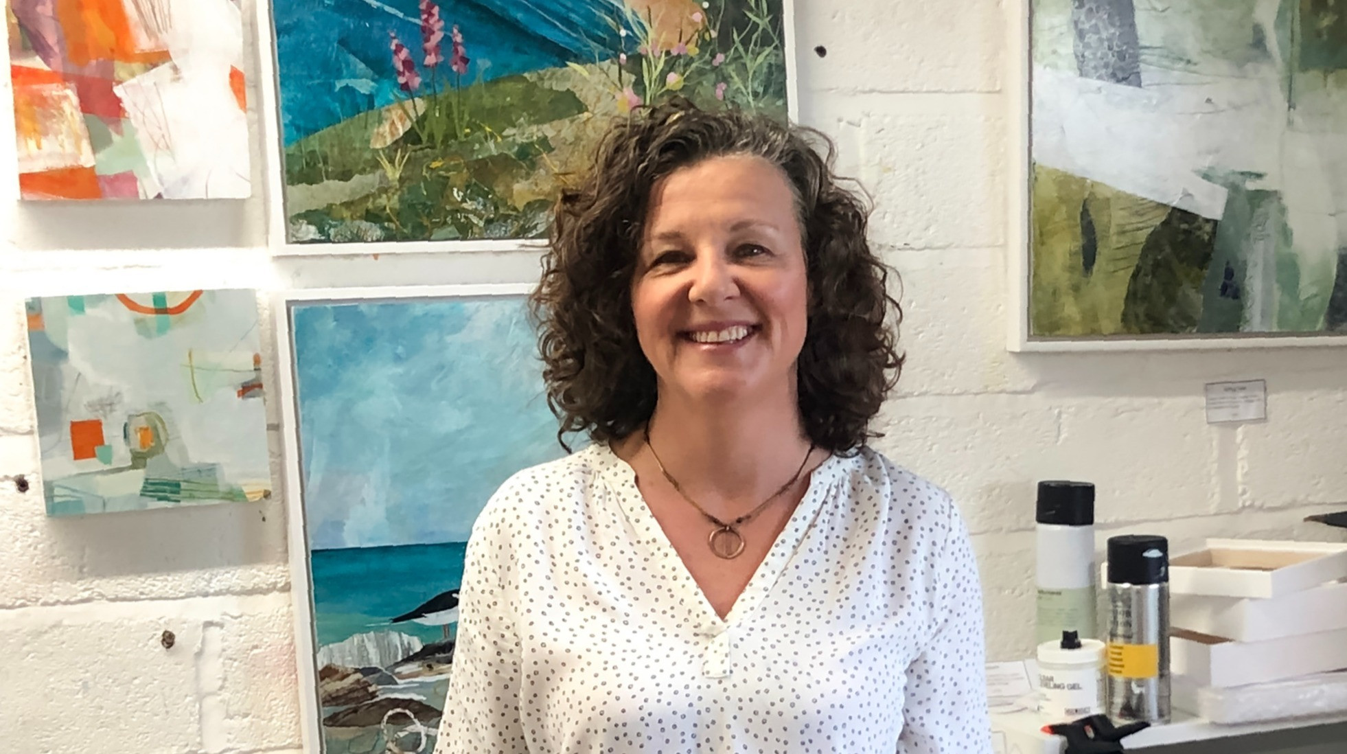 Original Mixed Media and Collage Paintings | Jane Wilson Mixed Media Artist