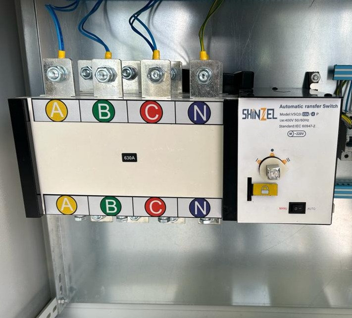 Shinzel ATS 1250A 4K Otomatik Transfer Şalteri | Anzel Elektronik