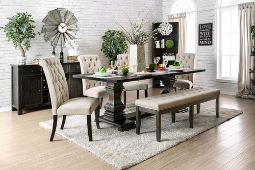 Karissa II 6pc Dining Set | InStyleFurniture Inc