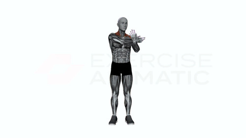 Cross Body Shoulder Stretch | Exercise Animatic