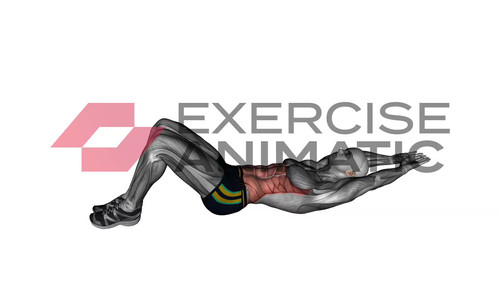 Long arm crunches | Exercise Animatic
