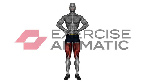 Standing Side leg raises | Exercise Animatic