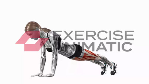 Half burpees | Exercise Animatic