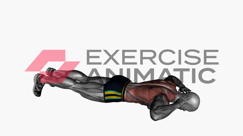 Lying back extension | Exercise Animatic