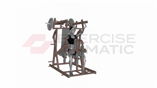 Hammer Strength Plate Loaded High Row Single Arms Female | Exercise ...