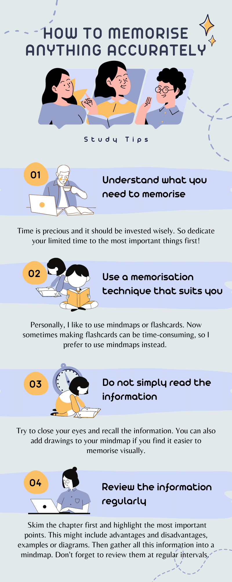 How to memorise information easily and accurately for ANY EXAM