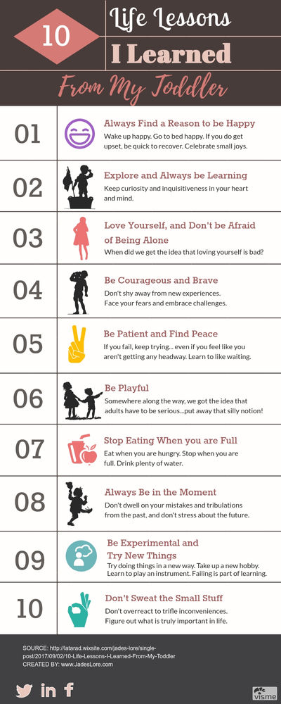 10 Life Lessons I Learned From My Toddler