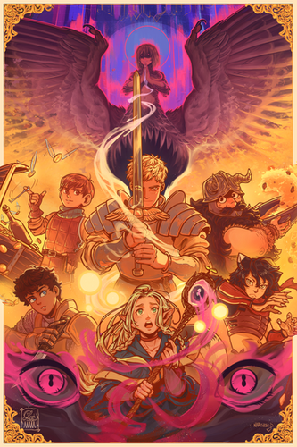 Dungeon Meshi 12"x18" Poster | SarahMillerCreations