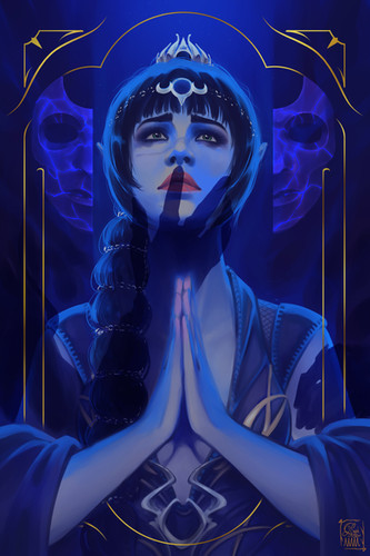 Baldur's Gate III - Shadowheart 12"x18" Poster | SarahMillerCreations