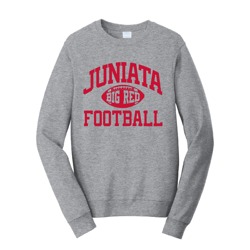 Juniata Football - BIG RED - Crew Sweatshirt - Grey | Juniata Touchdown ...