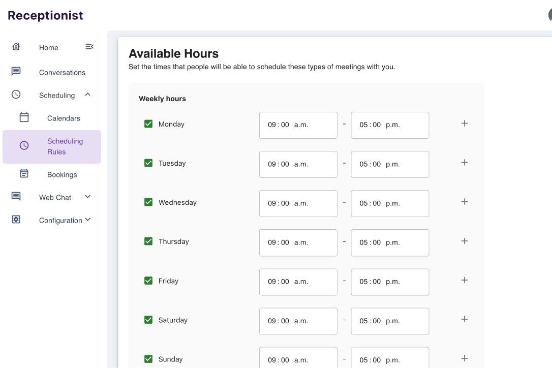 Scheduling | Prospera Labs