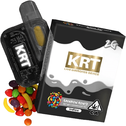 KRT Disposable Live Diamonds 2gs Rainbow Runtz | rainbow runtz strain ...