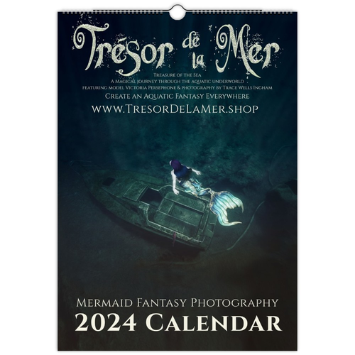 Trésor de la Mer 2024 Mermaid Fantasy Photography Calendar 11" x 16 ...