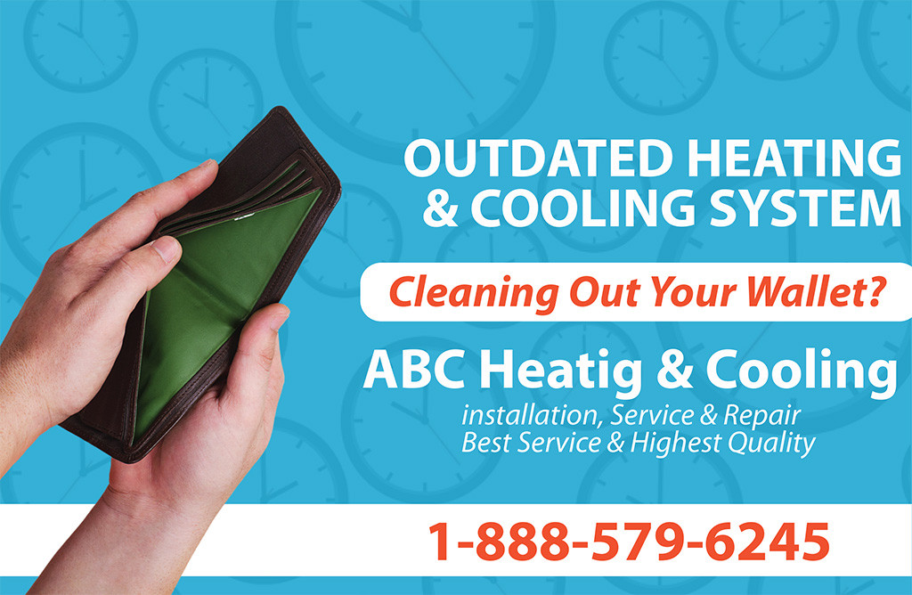 A/C Heating Direct Mail Postcard Sample 01