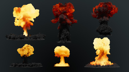 FOR CGI/VFX ARTISTS | Explosions / Blood / Aurora / Storm Clouds ...