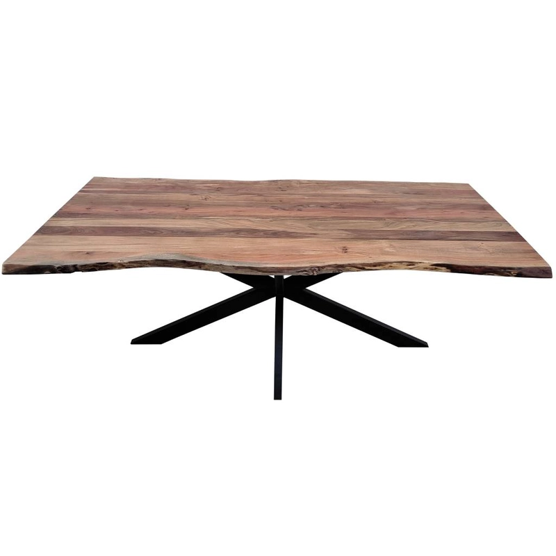 Alabama 2.4m Natural Live Edge Dining Table | Derrimut DFAlabama 2.4m ...