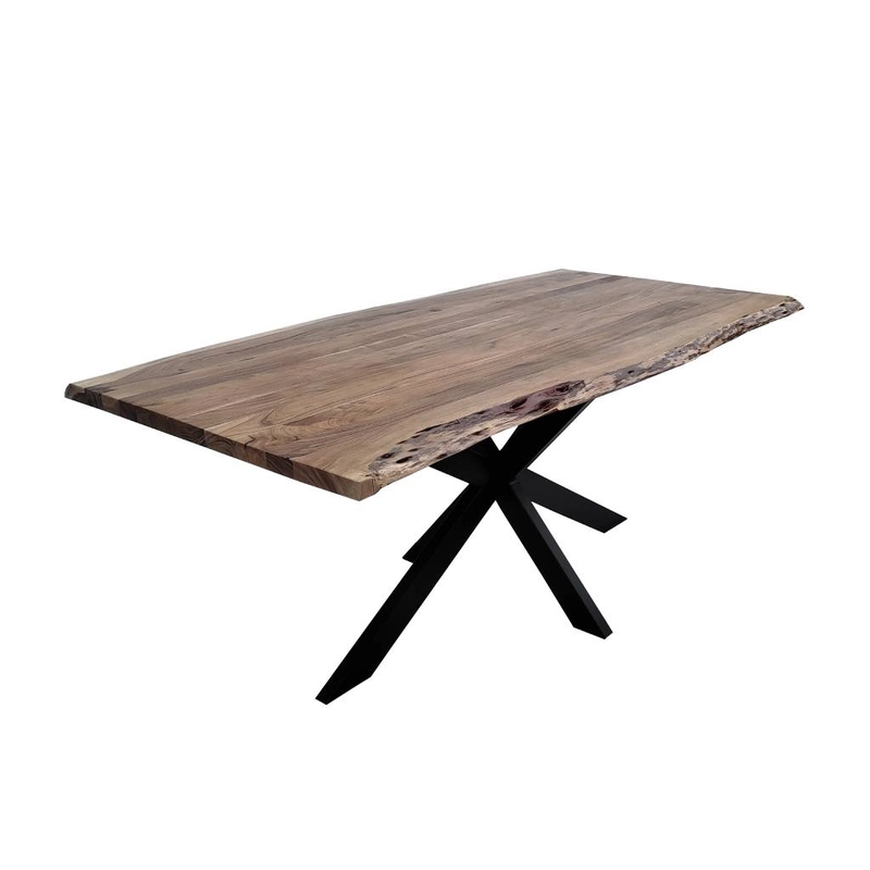 Alabama 2.4m Natural Live Edge Dining Table | Derrimut DFAlabama 2.4m ...