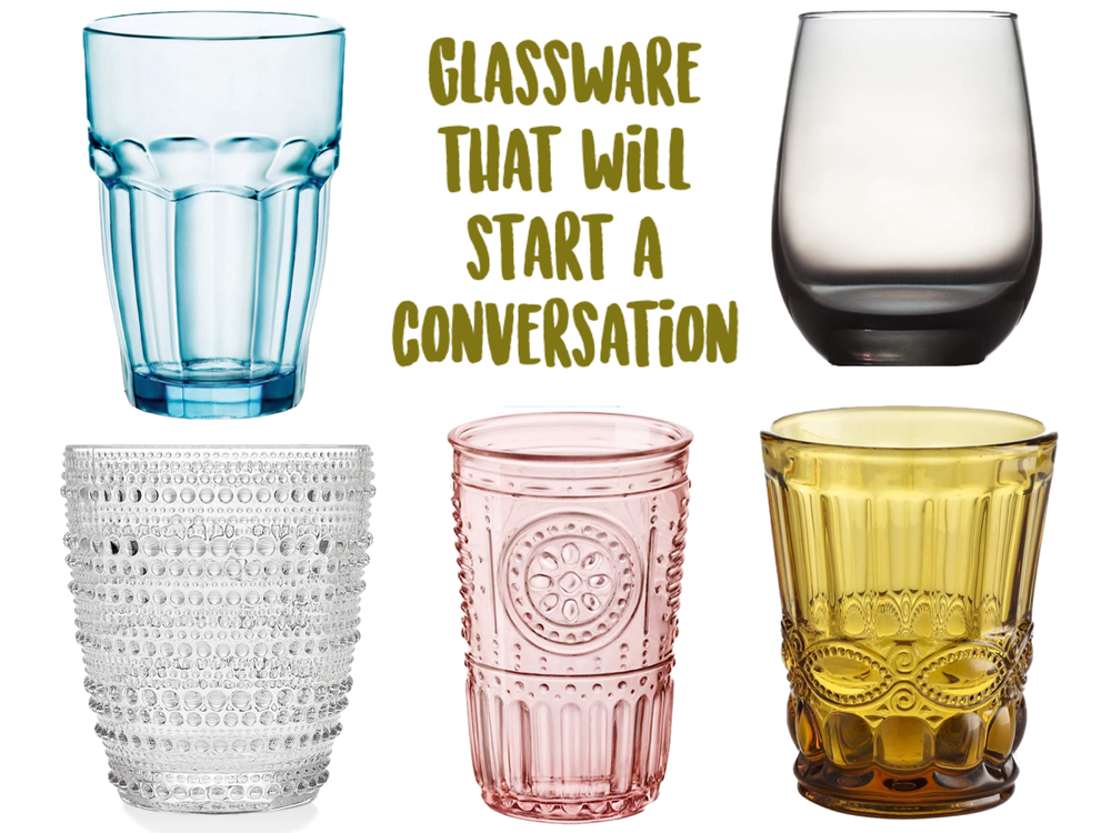Glassware that Will get Your Guests Talking
