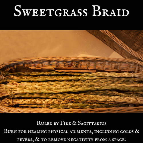 Sweetgrass Braid - 24" | The Cauldron Black