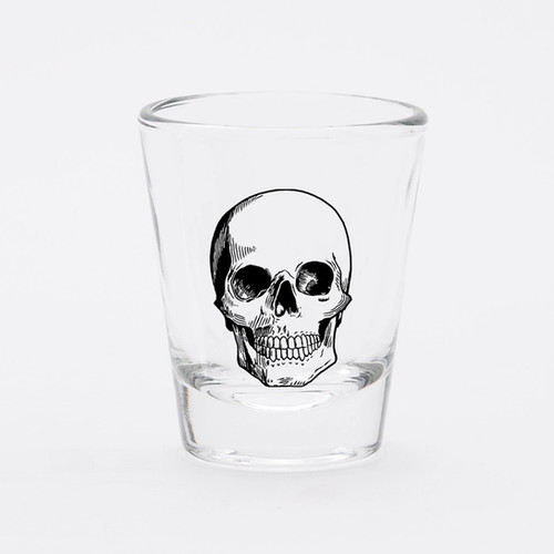 Skull Shot Glass | The Cauldron Black