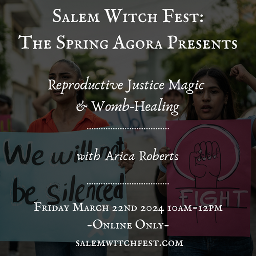 Reproductive Justice Magic & Womb-Healing with Arica Roberts | Salem ...