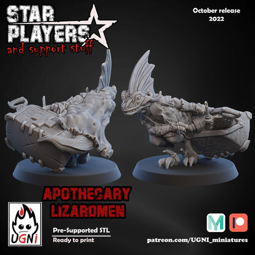 Apothecary for Lizardmen | gamesminiatures