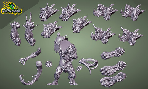 Mutated Troll - BruteFun Minatures | gamesminiatures