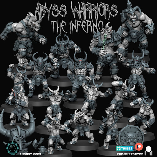 Abyss Warriors - Realm of Paths | gamesminiatures