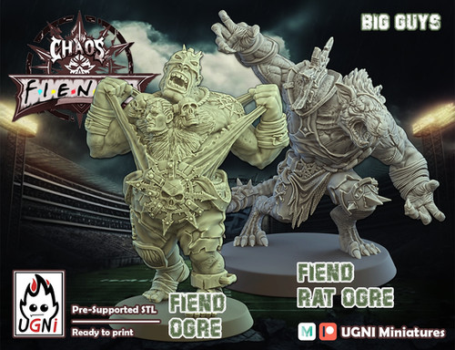 Big guy fiend ratogre of Chaos of fiends - UGNI miniatures ...